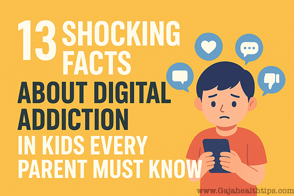 13 Shocking Facts About Digital Addiction in Kids Every Parent Must Know